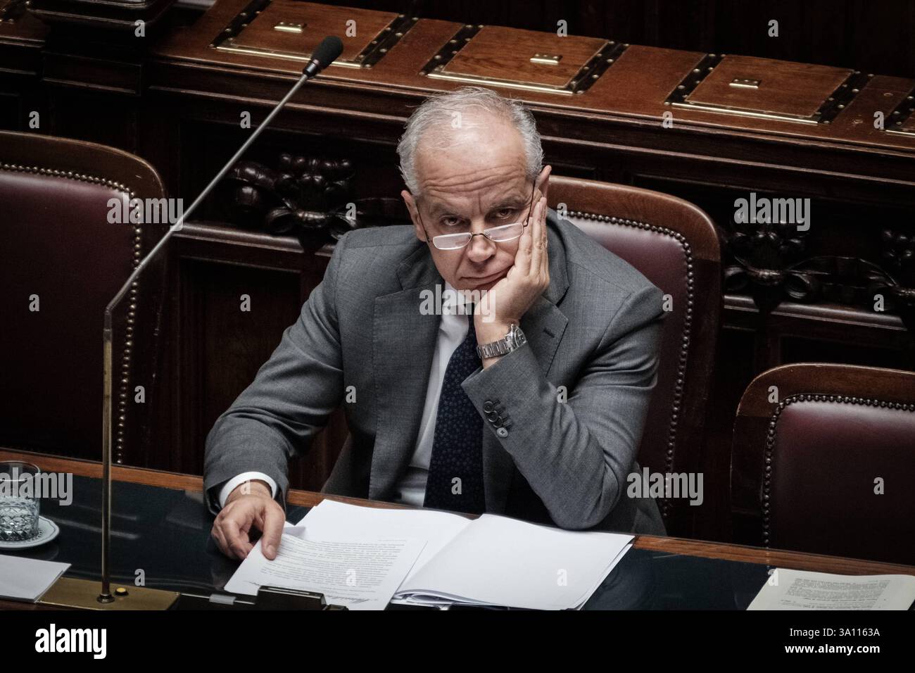 Rome, Question Time and ministerial briefing at the Chamber of Deputies ...