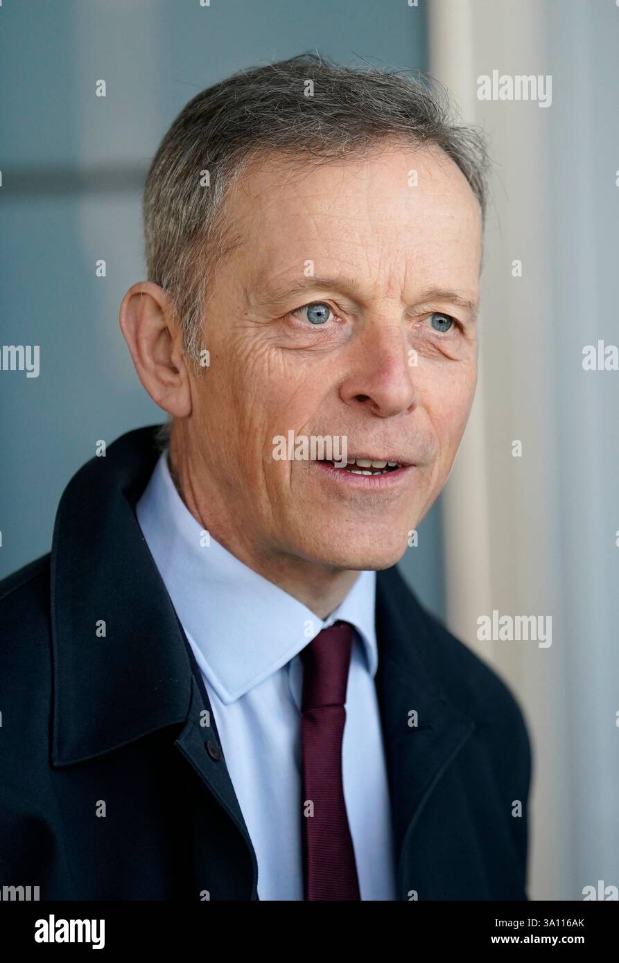 Labour MP for Reading Central Matt Rodda at Reading train station at ...