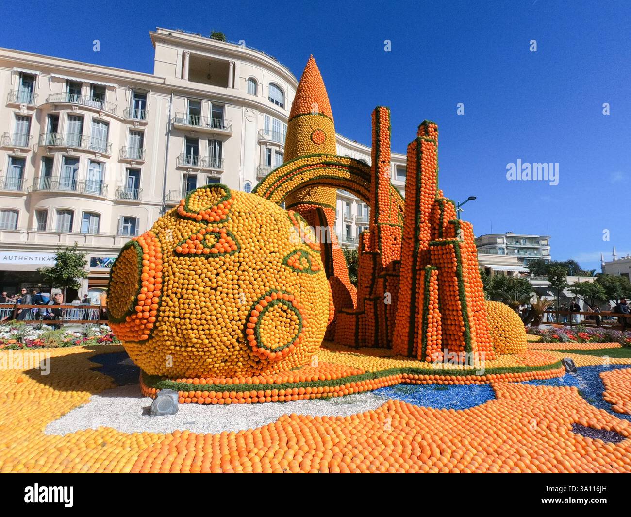 Menton, France,Provence-Alps-Azure Coast-Mar 02, 2025: Lemon Festival ...