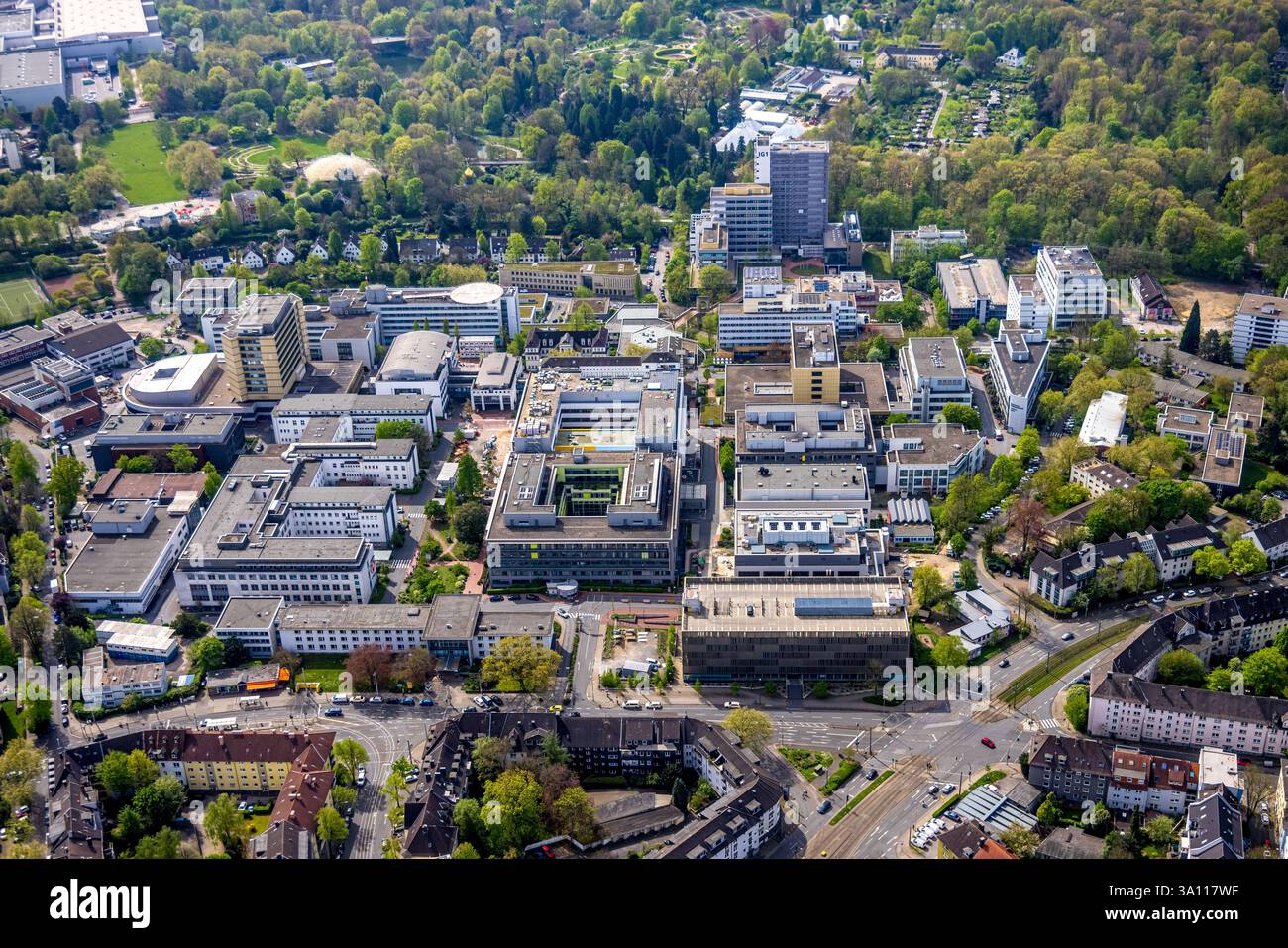 Aerial photo university hospital hi-res stock photography and images ...