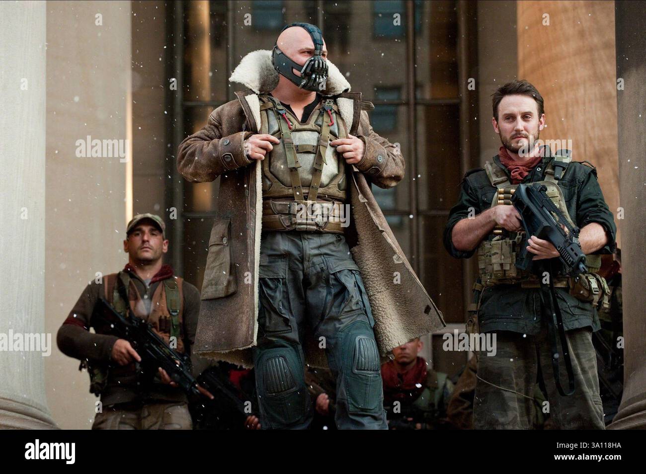 The Dark Knight Rises Tom Hardy as Bane Batman Stock Photo - Alamy