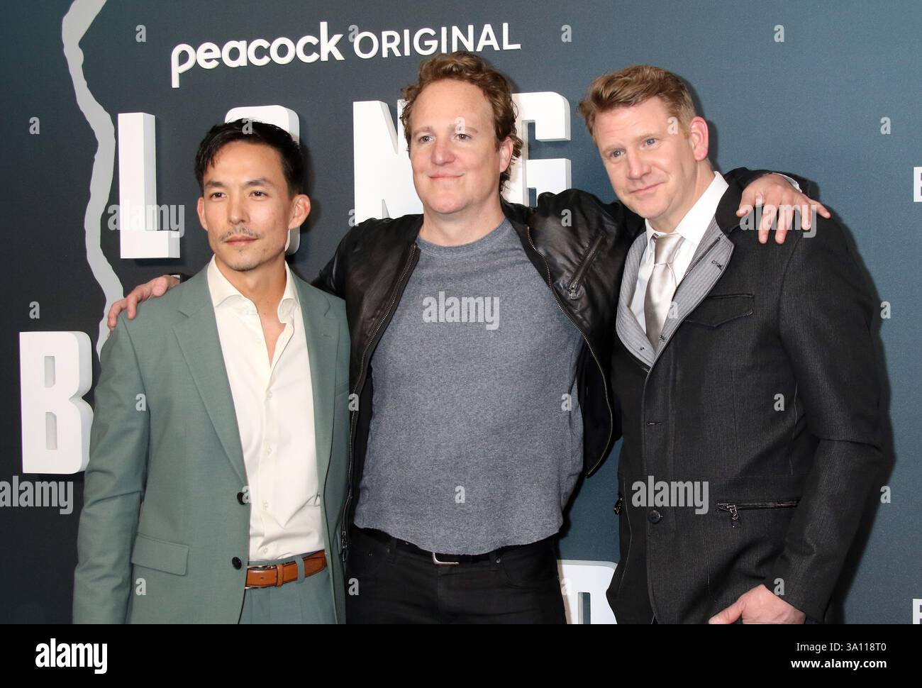 New York, NY, USA. 5th Mar, 2025. Joe Daru, Patch Darragh and Dash ...