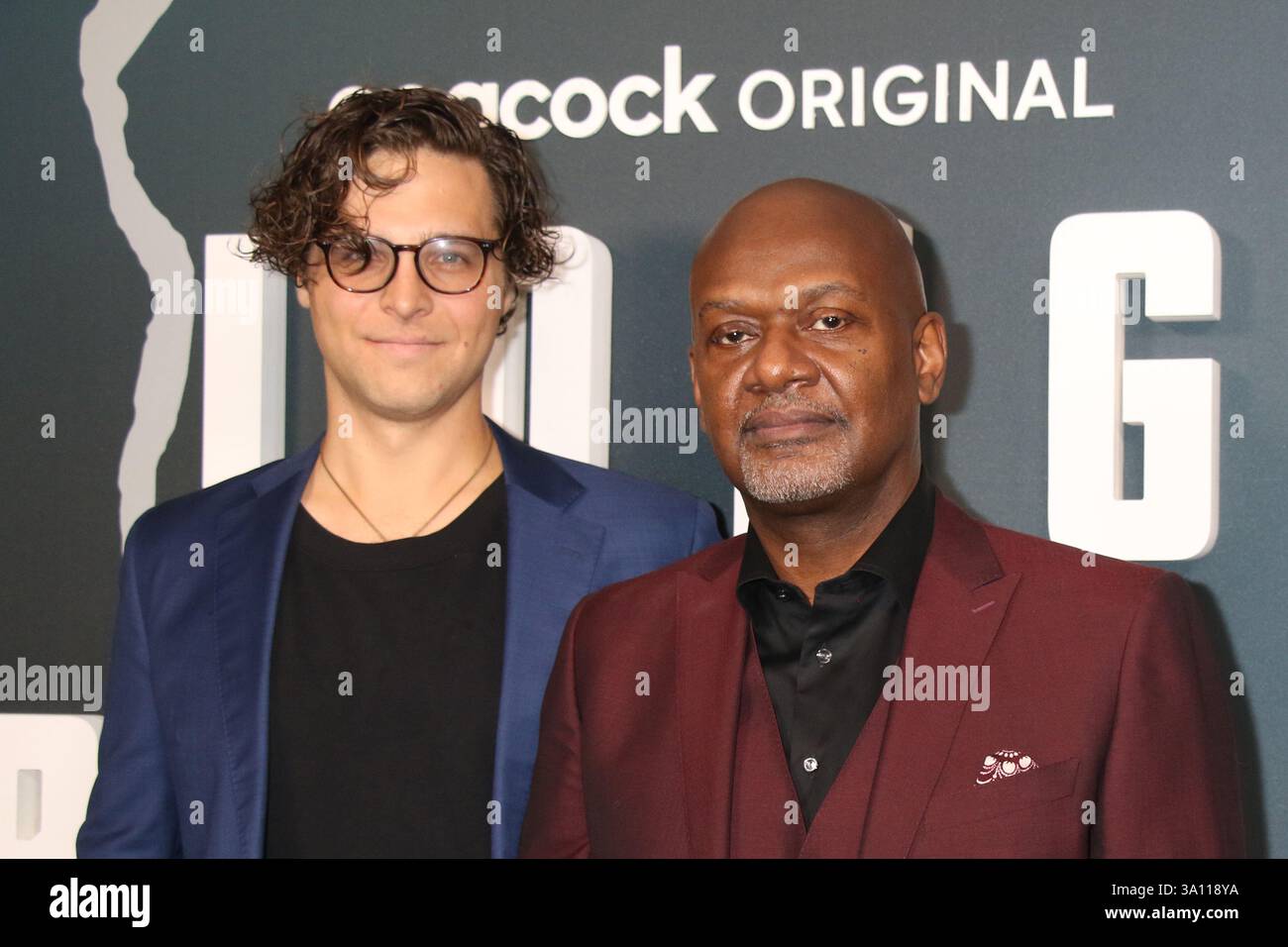 New York, NY, USA. 5th Mar, 2025. Dimitri Smith and James Poyser at the premiere of Peacock's ...