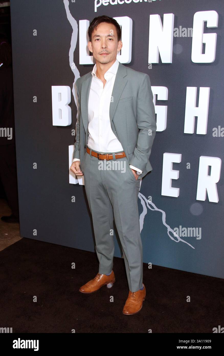 NEW YORK, NY - MARCH 5: Joe Daru at the premiere of Peacock's "Long ...