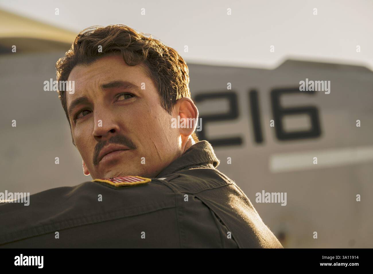 Top Gun Maverick Miles Teller Stock Photo - Alamy