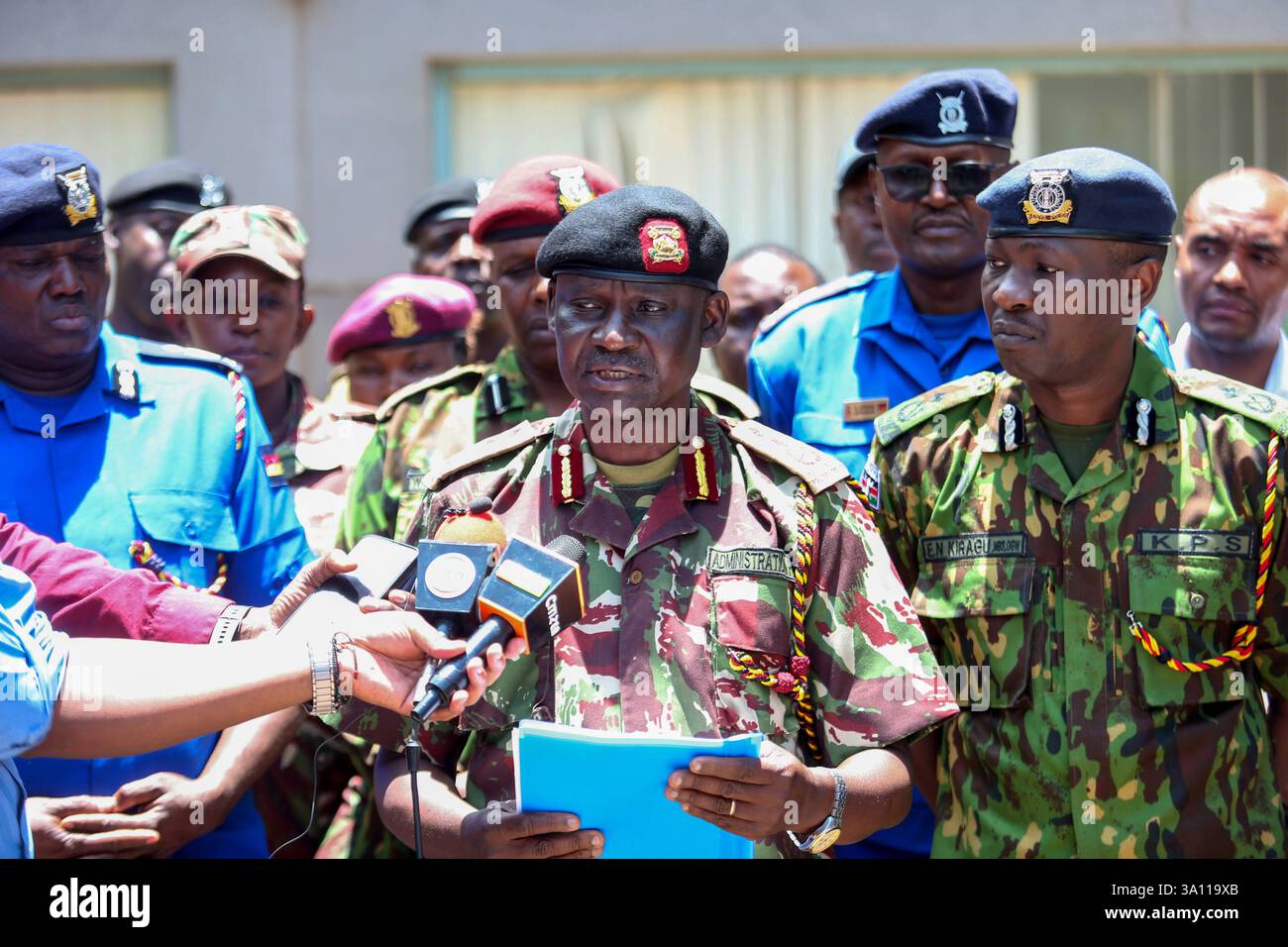 RECORD DATE NOT STATED NAIROBI, KENYA - MARCH 5: Inspector General of ...