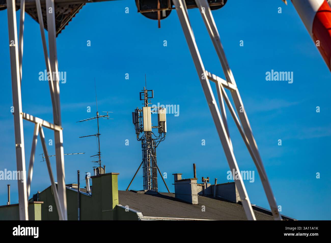 Antenna for receiving terrestrial television, radio, military device ...