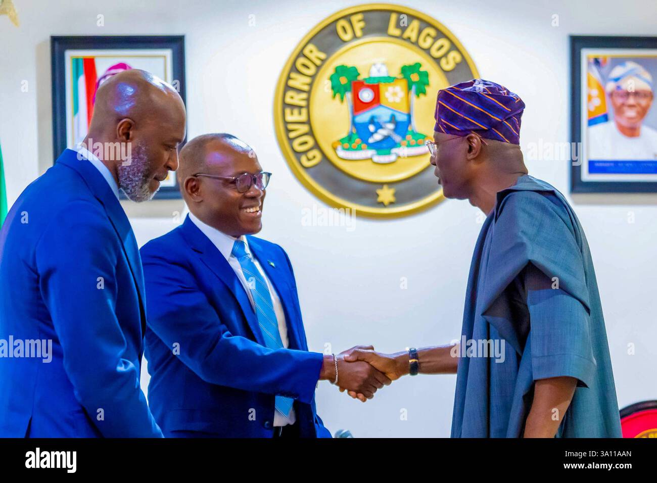 RECORD DATE NOT STATED LAGOS, NIGERIA - MARCH 5: Group Managing ...