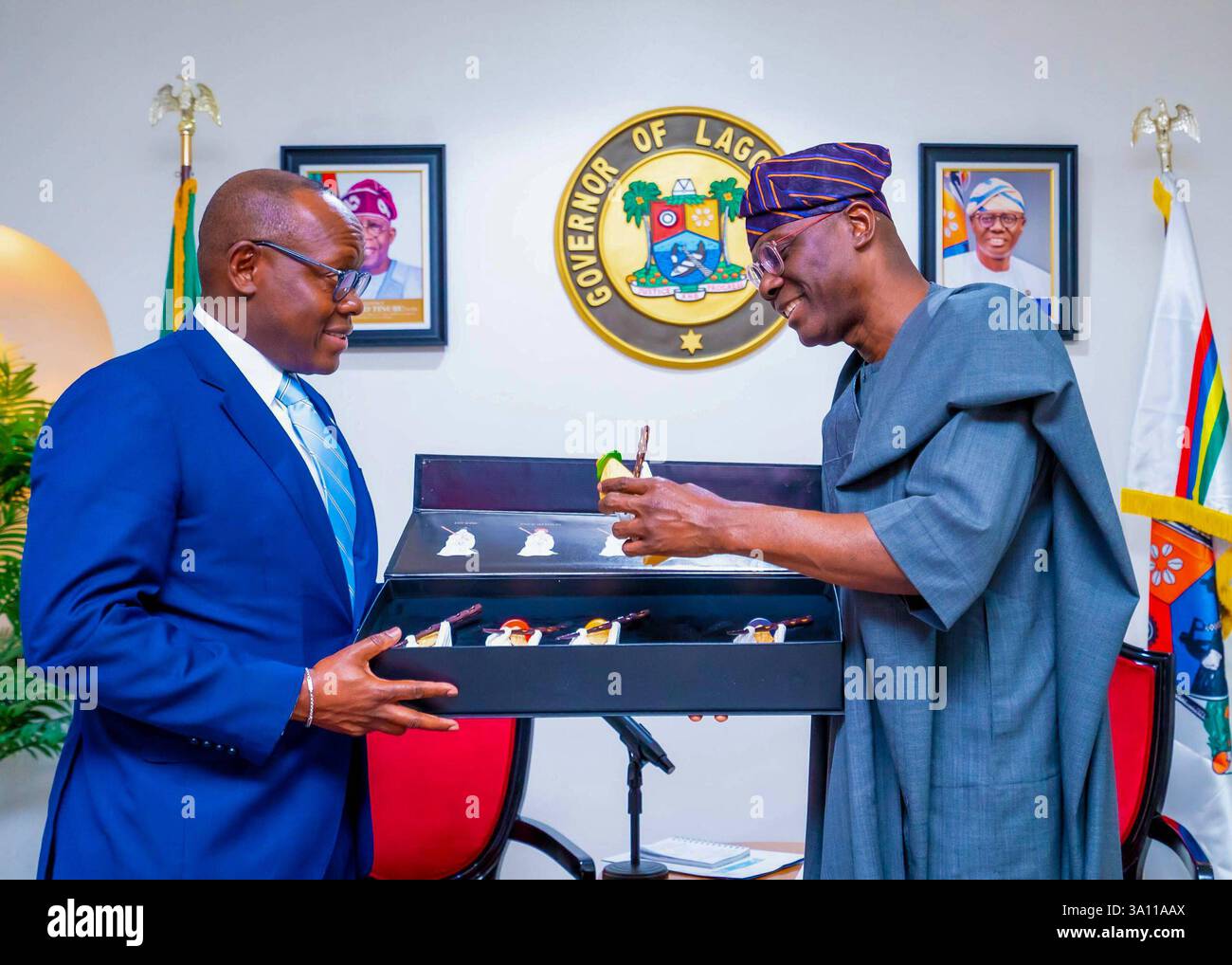 RECORD DATE NOT STATED LAGOS, NIGERIA - MARCH 5: Group Managing Director, Access Bank, Mr ...