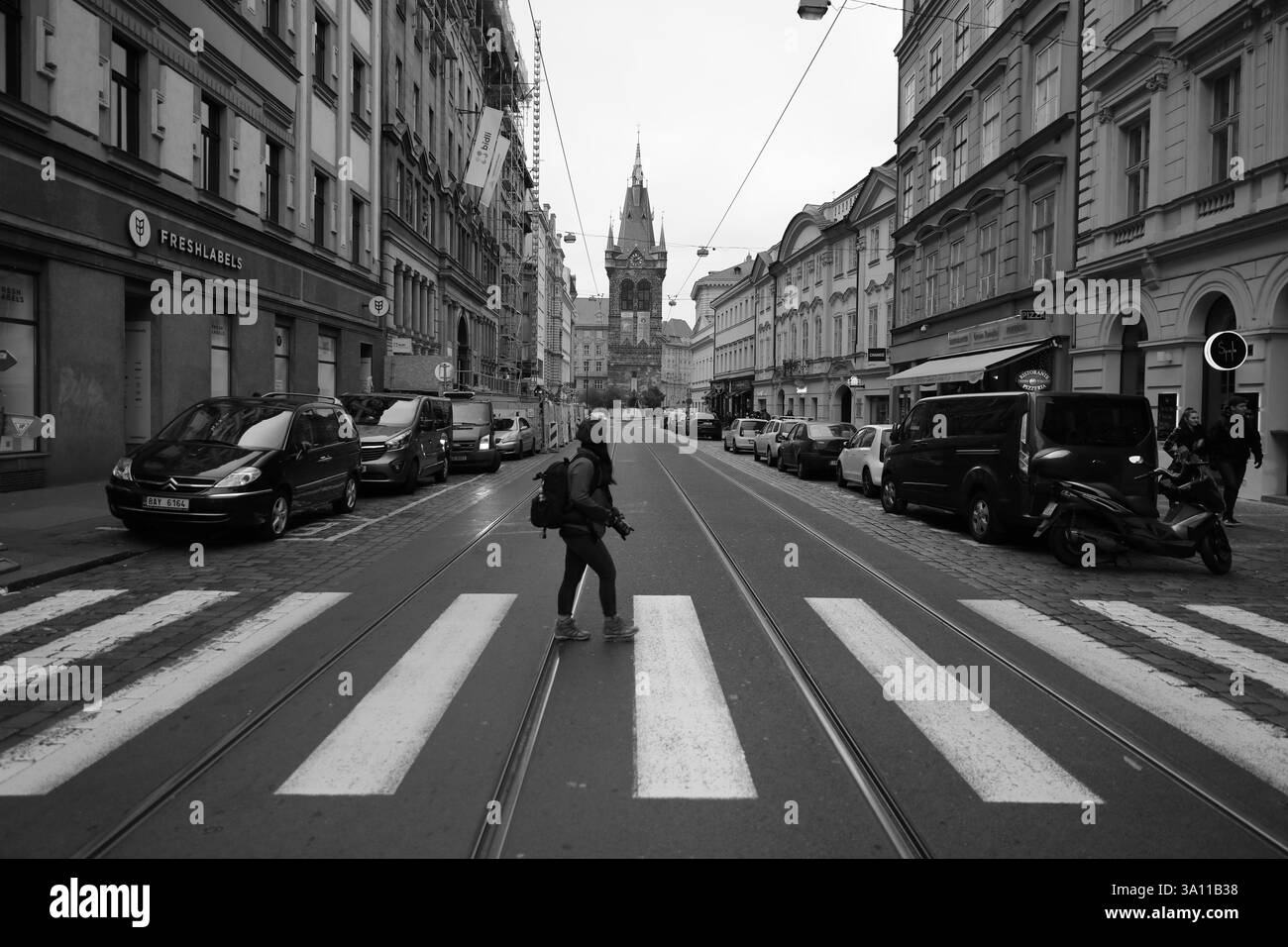 Republic bohemian Black and White Stock Photos & Images - Alamy