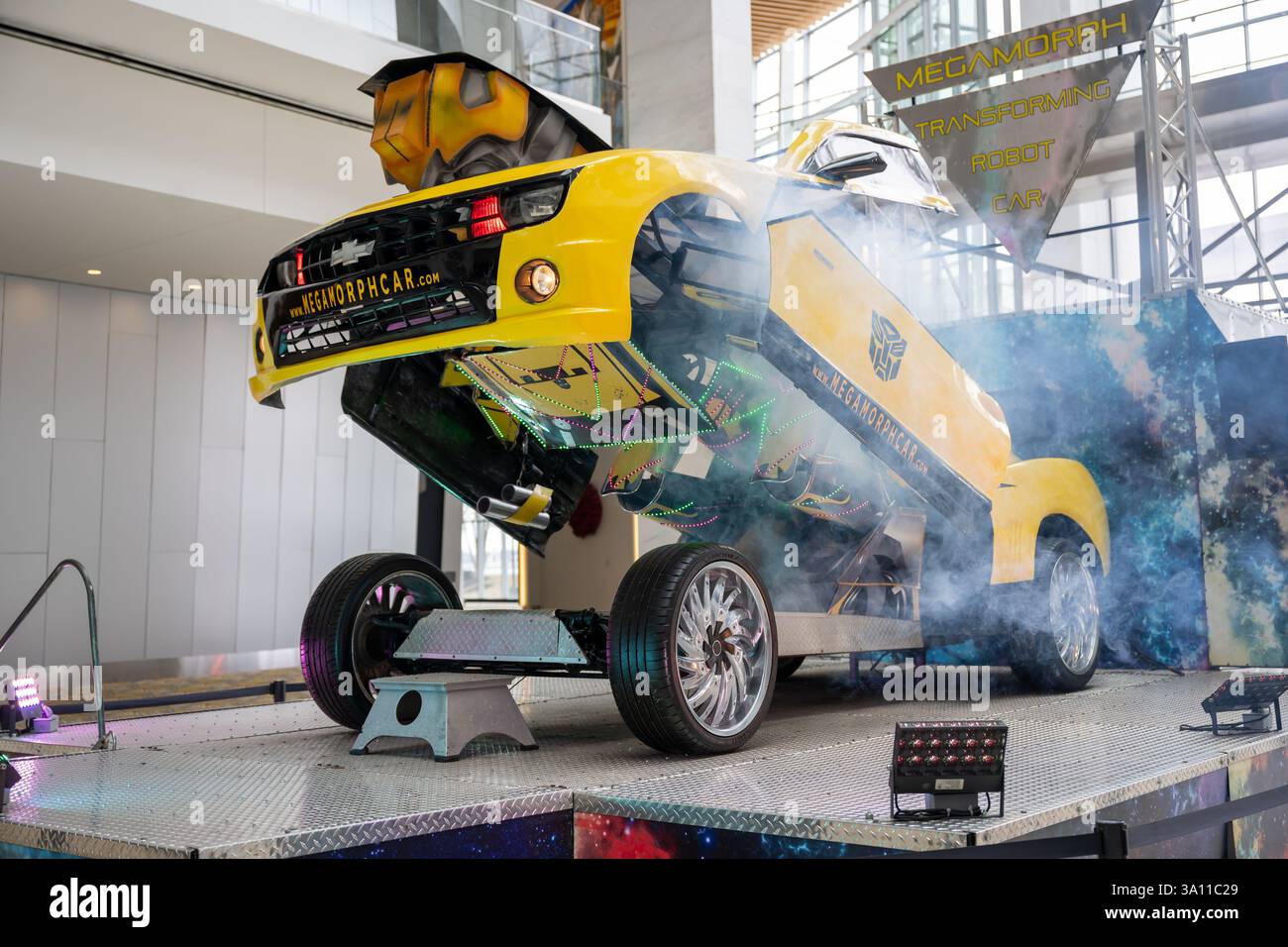 DETROIT, MI/USA - February 28, 2025: Megamorph, a Chevrolet Camaro ...