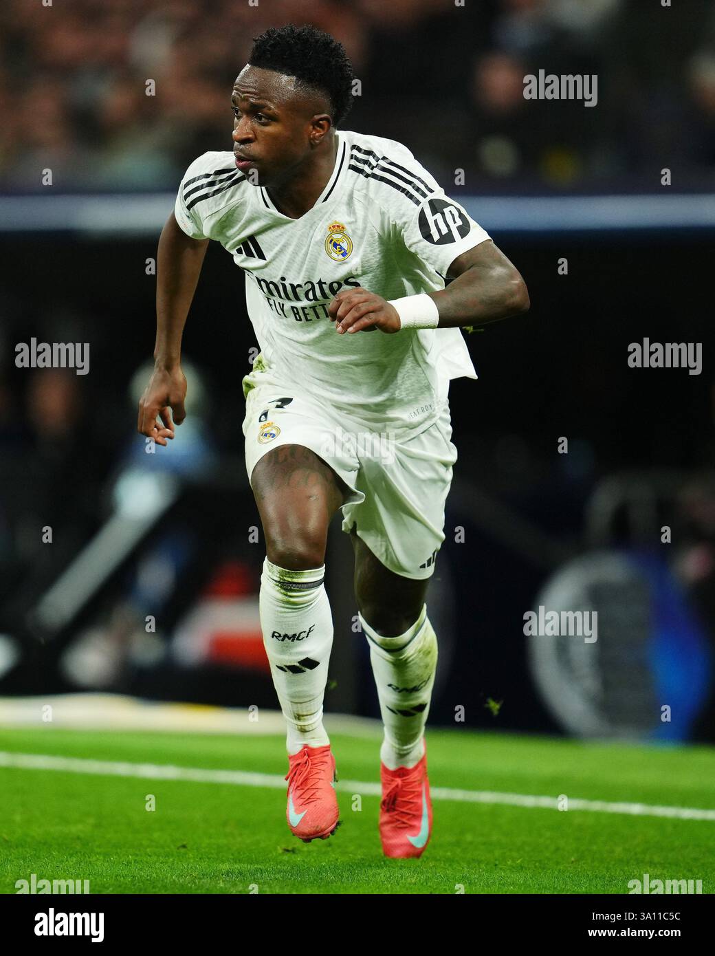 Vinicius Junior of Real Madrid during the UEFA Champions League match ...