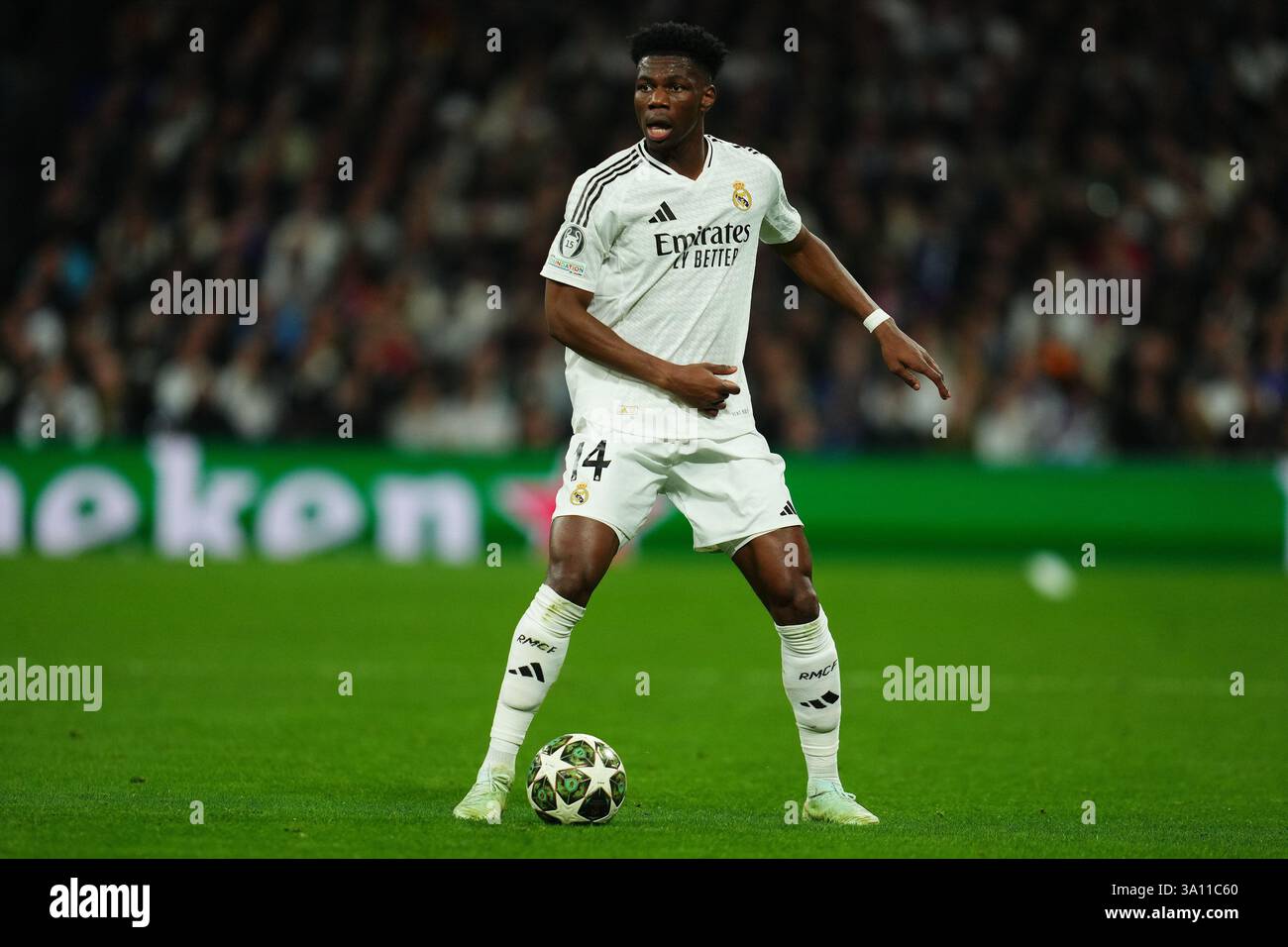 Aurelien Tchouameni of Real Madrid during the UEFA Champions League ...