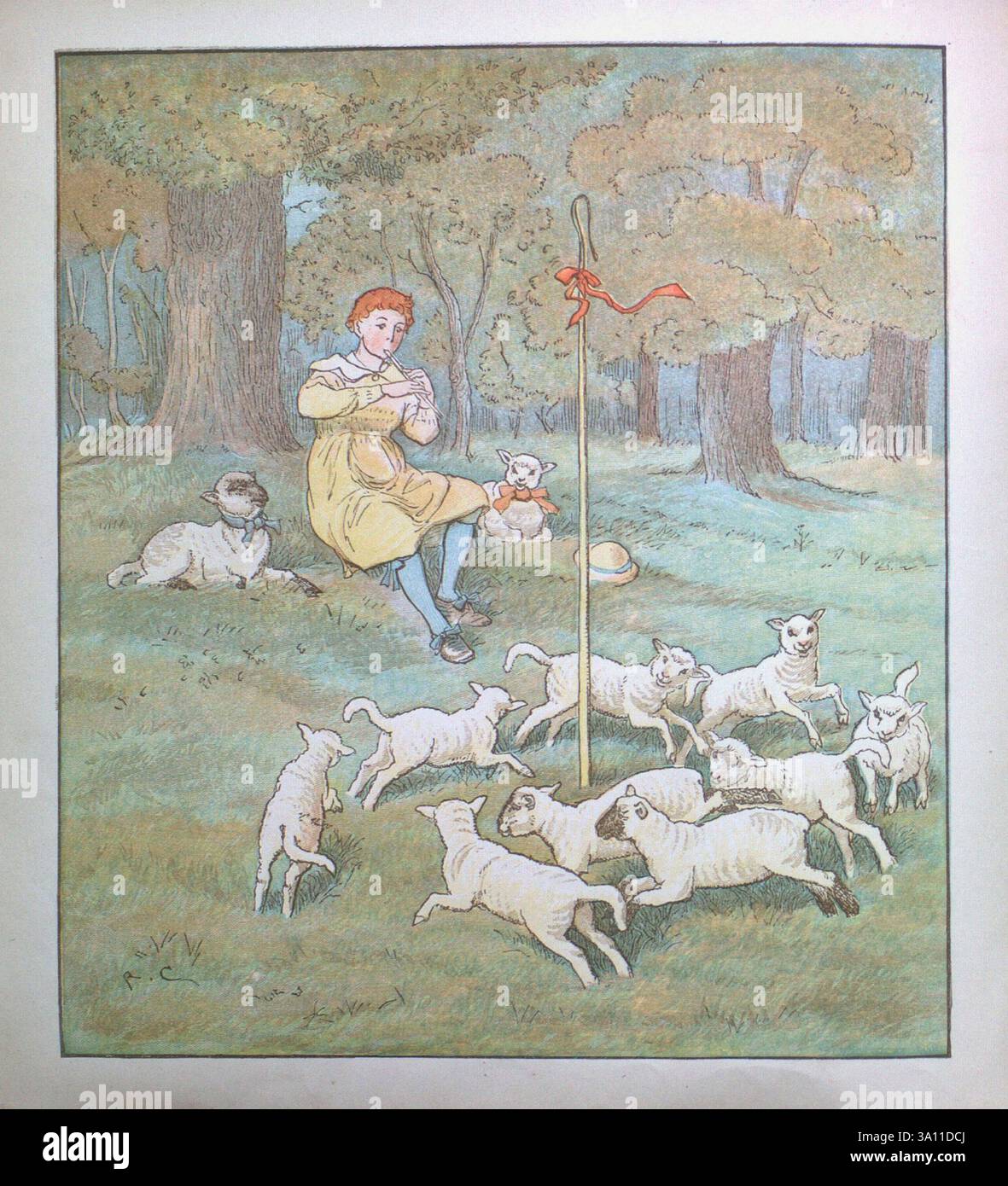 The farmer's boy by Randolph Caldecott, from R. Caldecott's collection ...