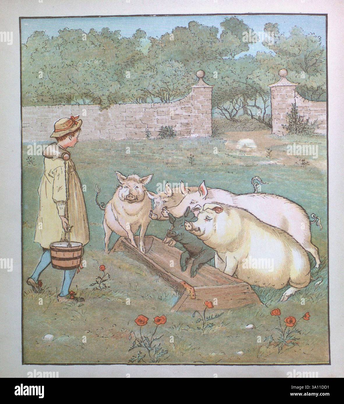 The farmer's boy by Randolph Caldecott, from R. Caldecott's collection ...