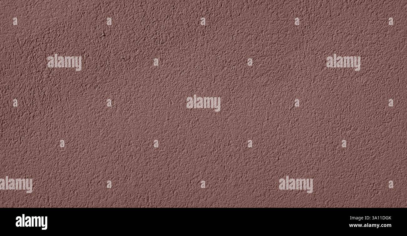 Background of brown decorative plaster, with pits and grooves in random ...