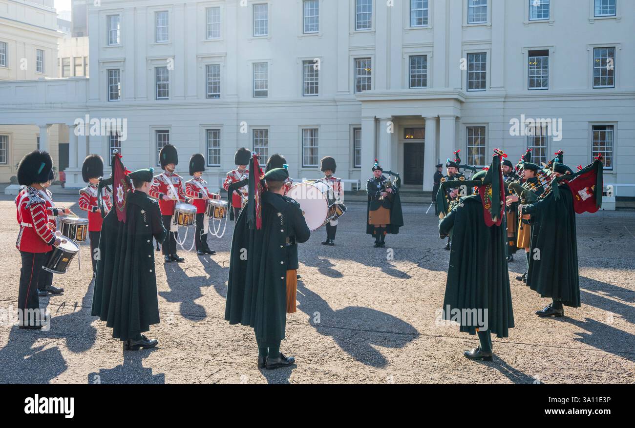 Wellington Barracks, London, UK. 6th March, 2025. Annual inspection of ...