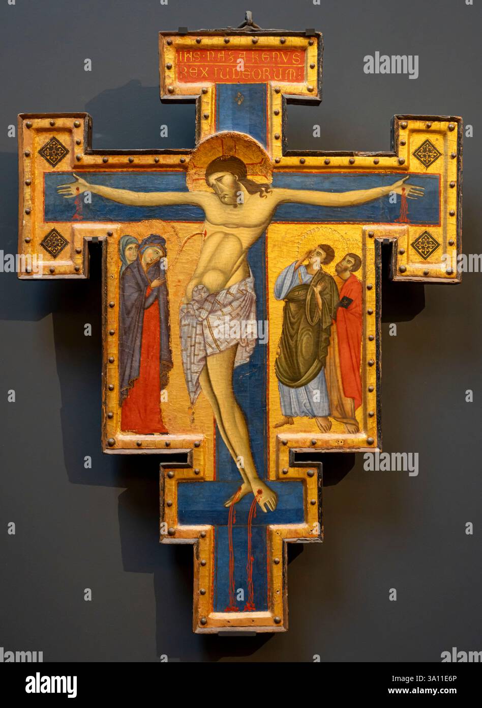 Paris, France - 03 01 2025: Cimabue, The Origins of Italian Painting ...
