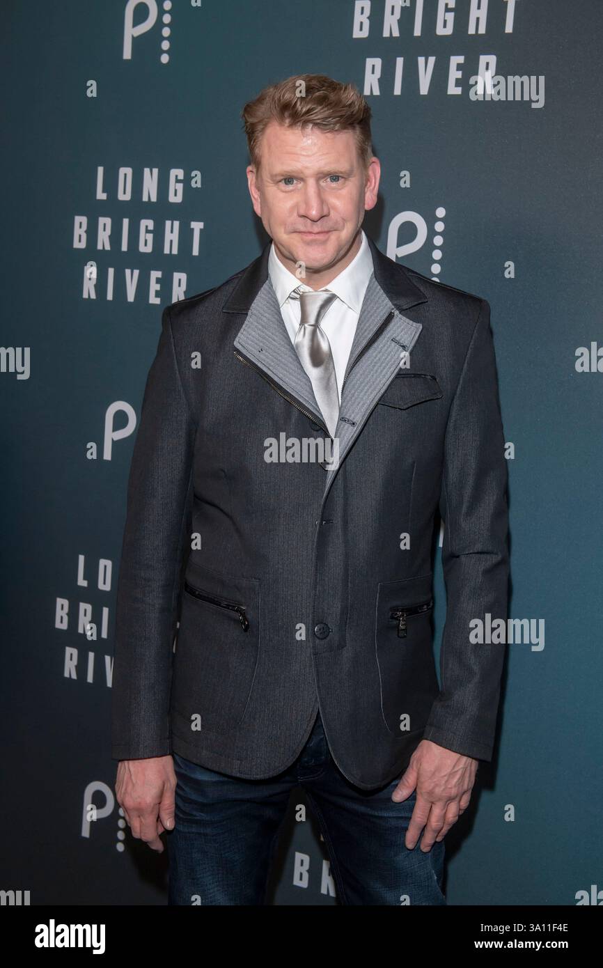 New York, United States. 05th Mar, 2025. Dash Mihok attends the Peacock ...