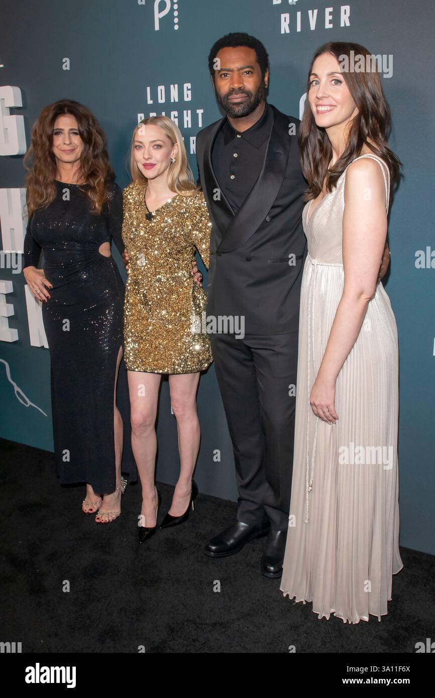 New York, United States. 05th Mar, 2025. (L-R) Nikki Toscano, Amanda ...