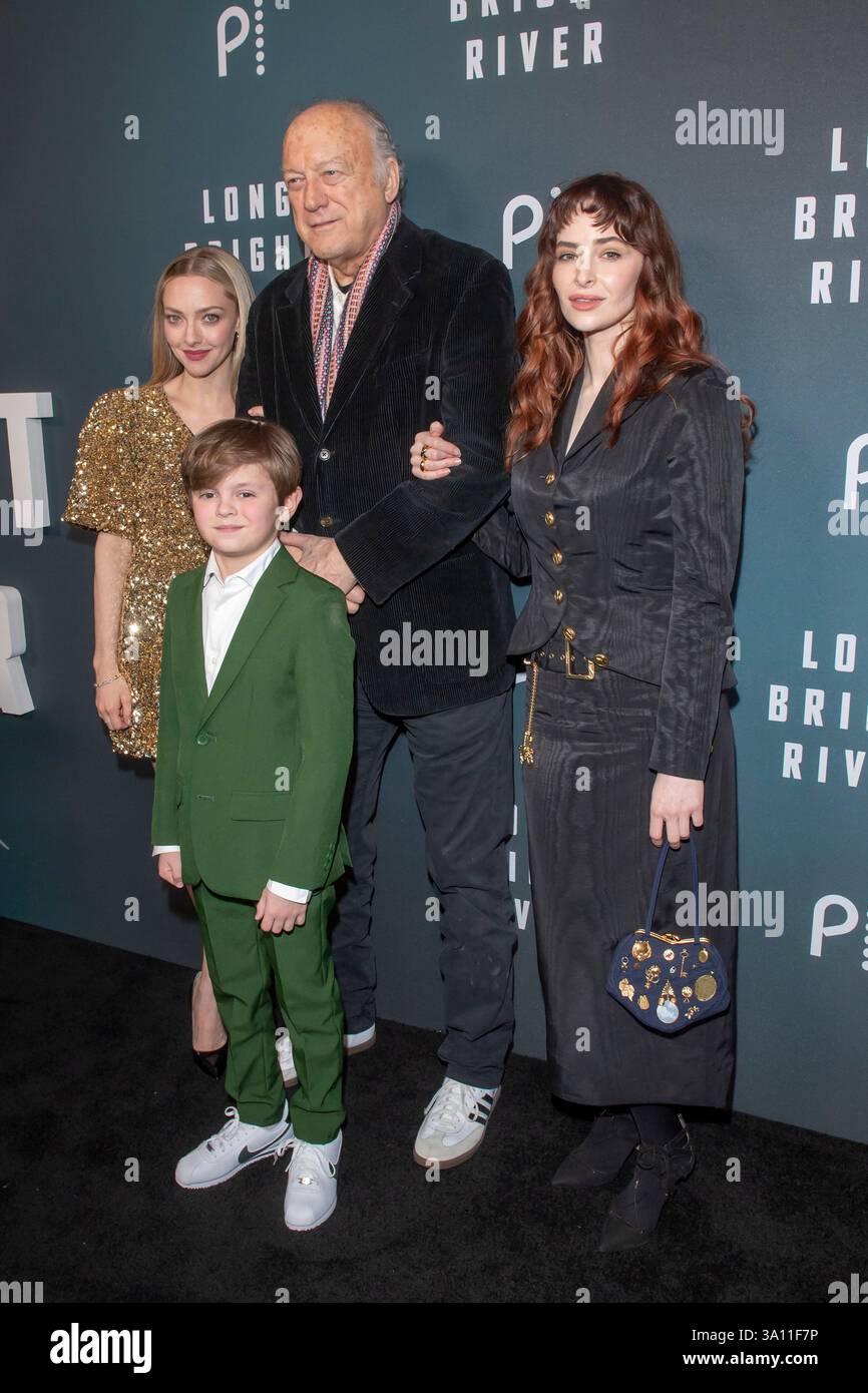 New York, United States. 05th Mar, 2025. (L-R) Amanda Seyfried, John ...
