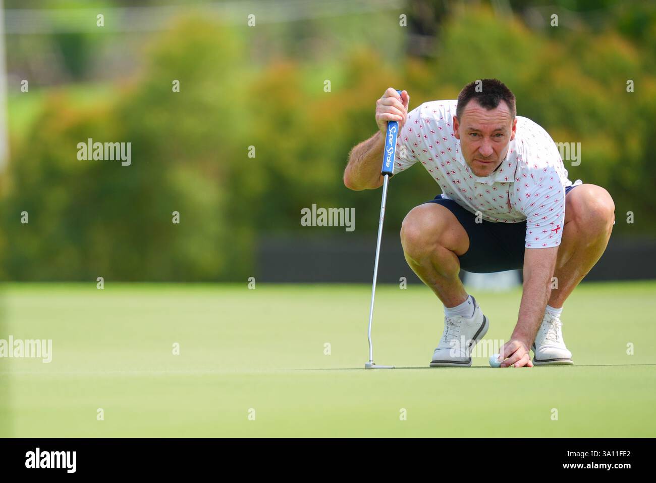 Bangkok, Thailand. 01st Mar, 2025. John Terry seen in action during his ...