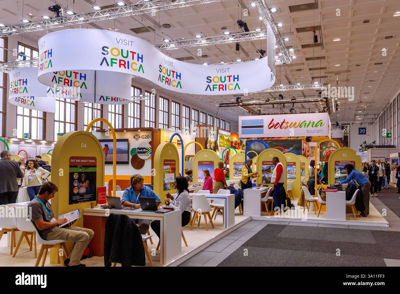 Internationale Tourismusbörse Berlin ITB, Stand von Südafrika South ...