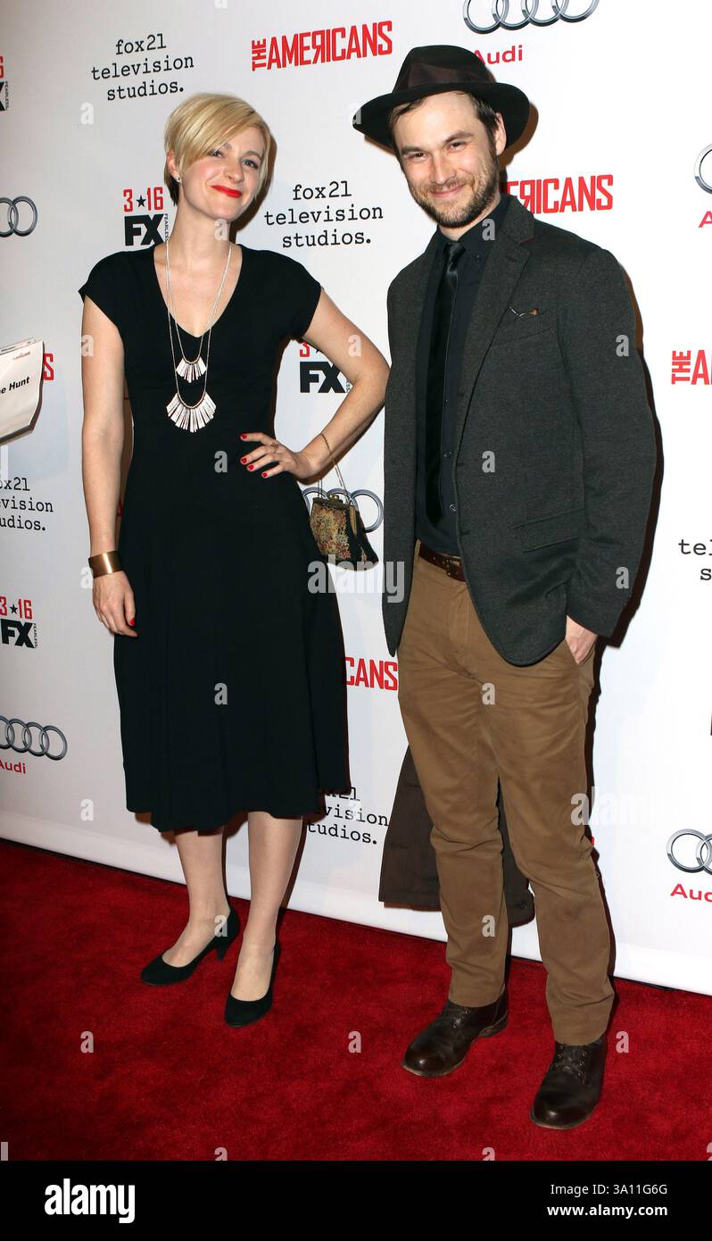 Suzy Jane Hunt attends 'The Americans' Season 4 premiere at NYU ...