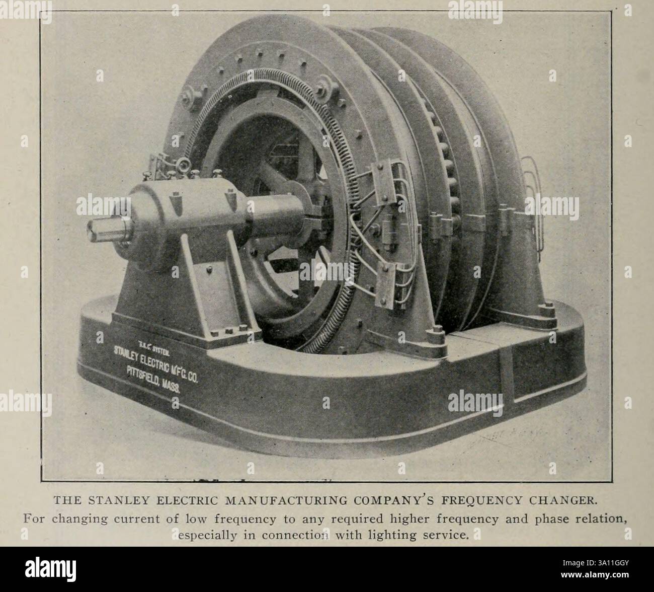 THE STANLEY ELECTRIC MANUFACTURING COMPANY'S FREQUENCY CHANGER. For ...