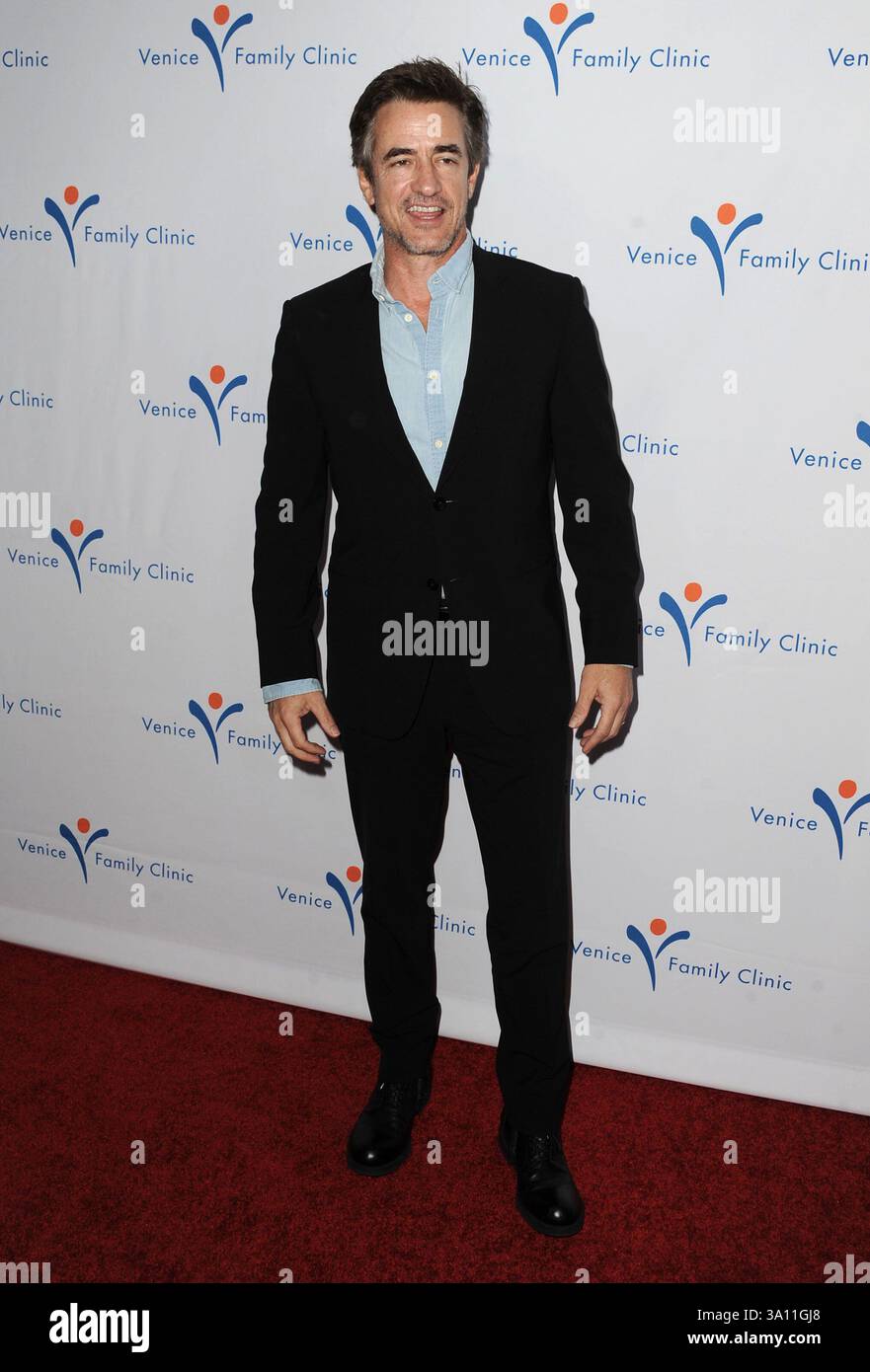 Dermot Mulroney arriving at the Venice Family Clinic Silver Circle Gala ...