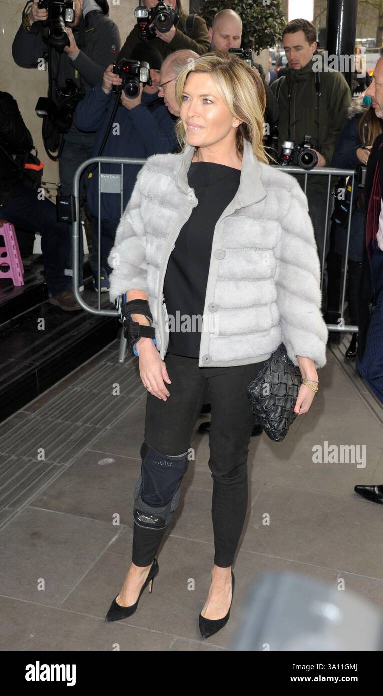 Tina Hobley attending the TRIC AWARDS 2016 at the Grosvenor House Hotel ...