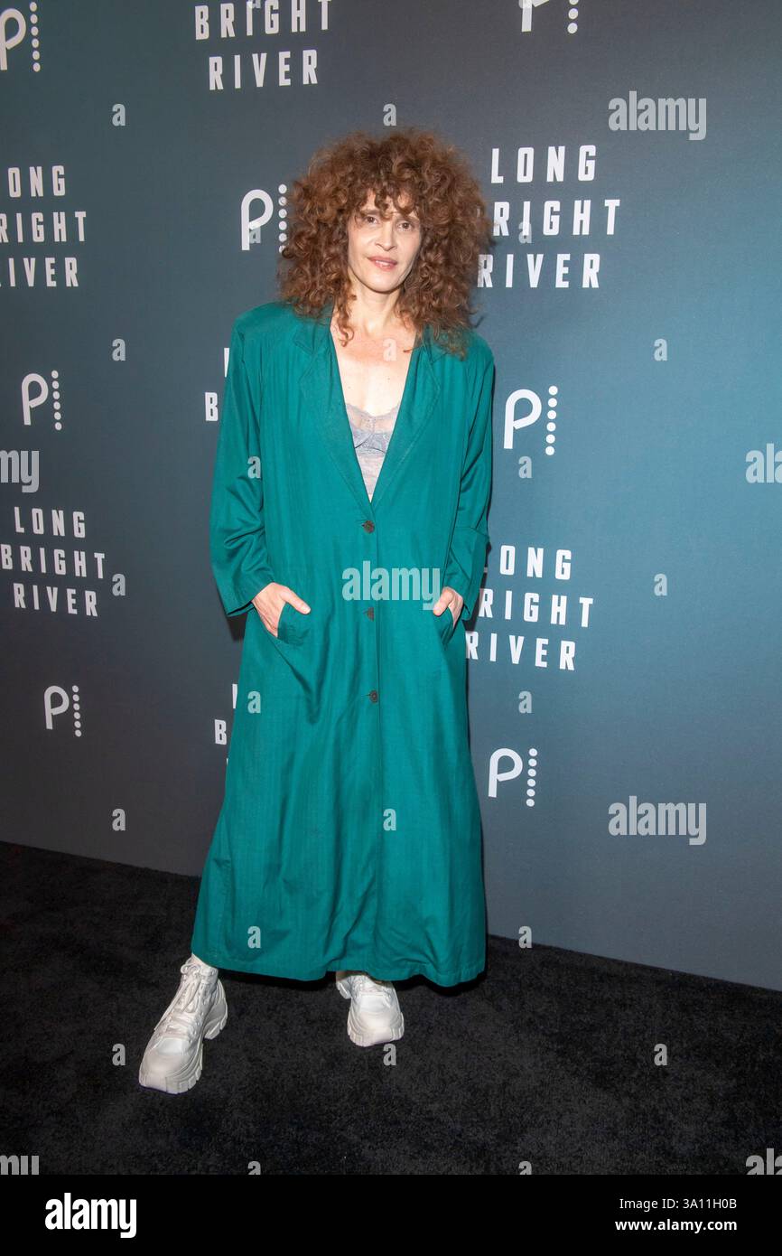 New York, United States. 05th Mar, 2025. Hagar Ben-Asher attends the ...