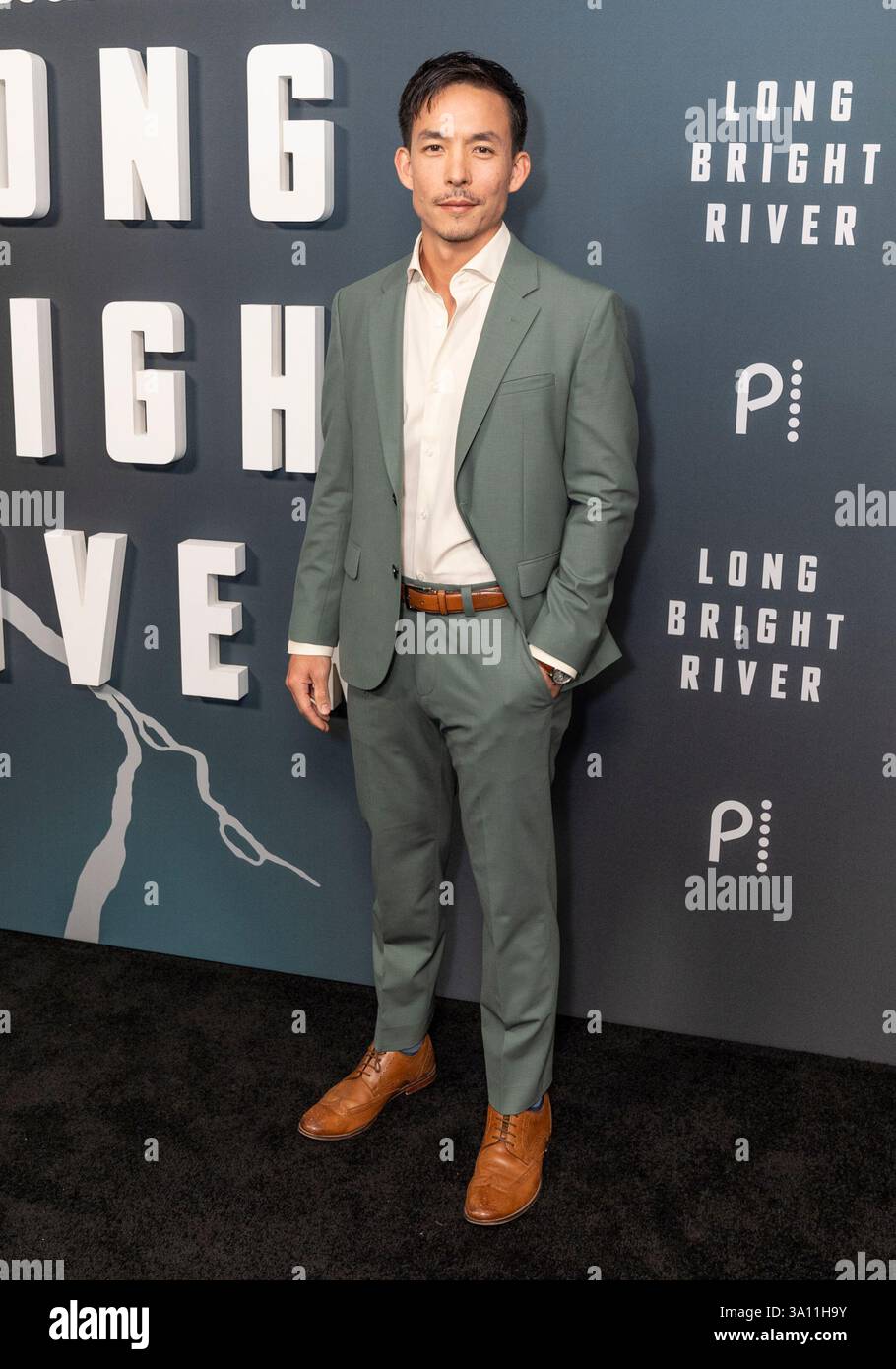 New York, United States. 05th Mar, 2025. Joe Daru attends premiere for ...