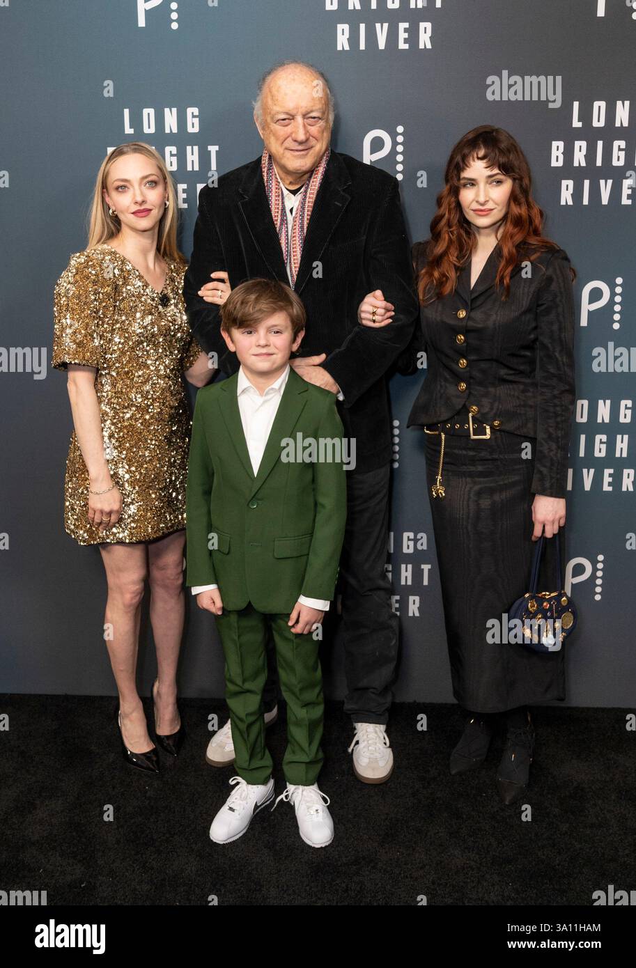 New York, United States. 05th Mar, 2025. Amanda Seyfried, John Doman ...