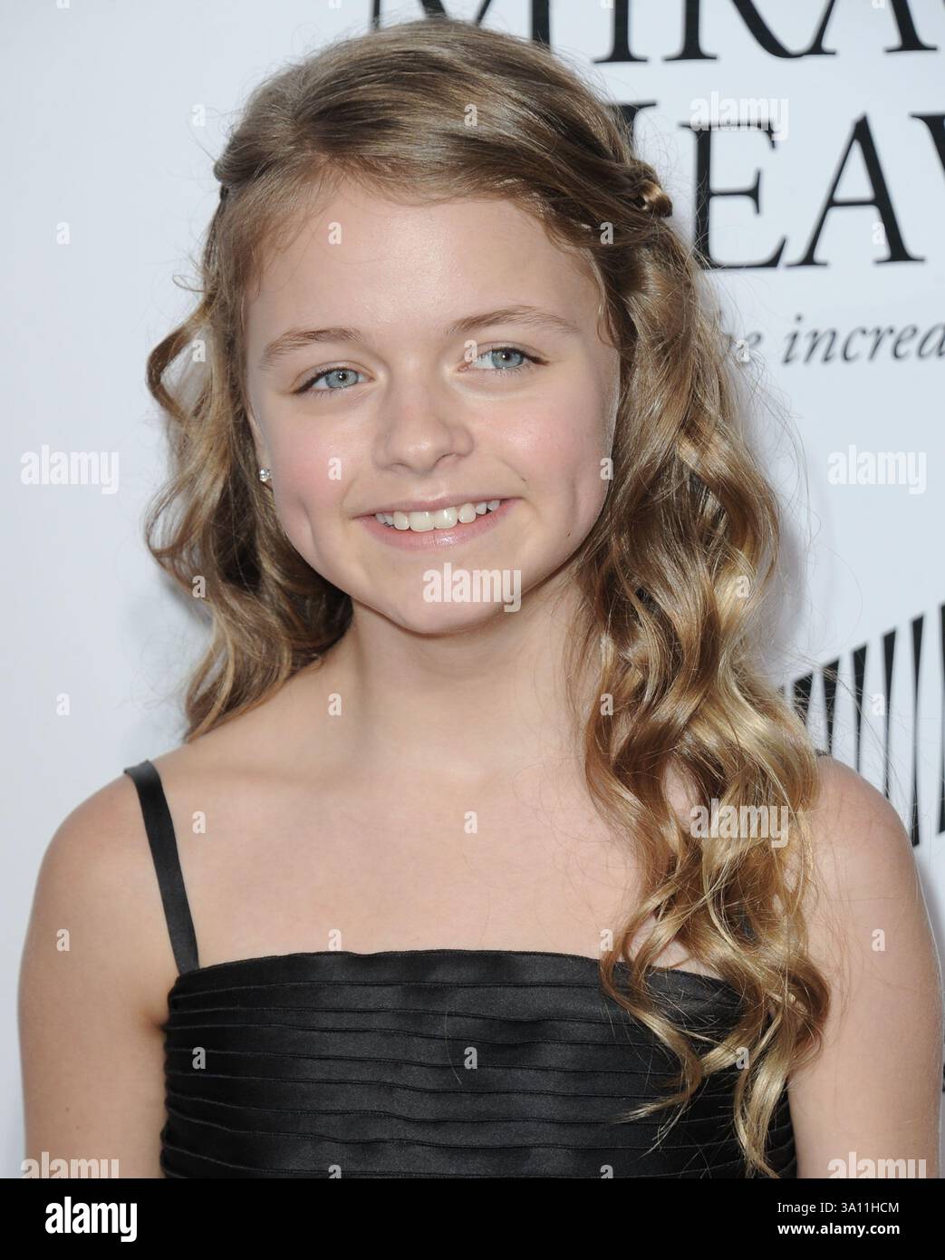 Kylie Rogers arriving at the premiere of 'Miracles From Heaven' at the ...