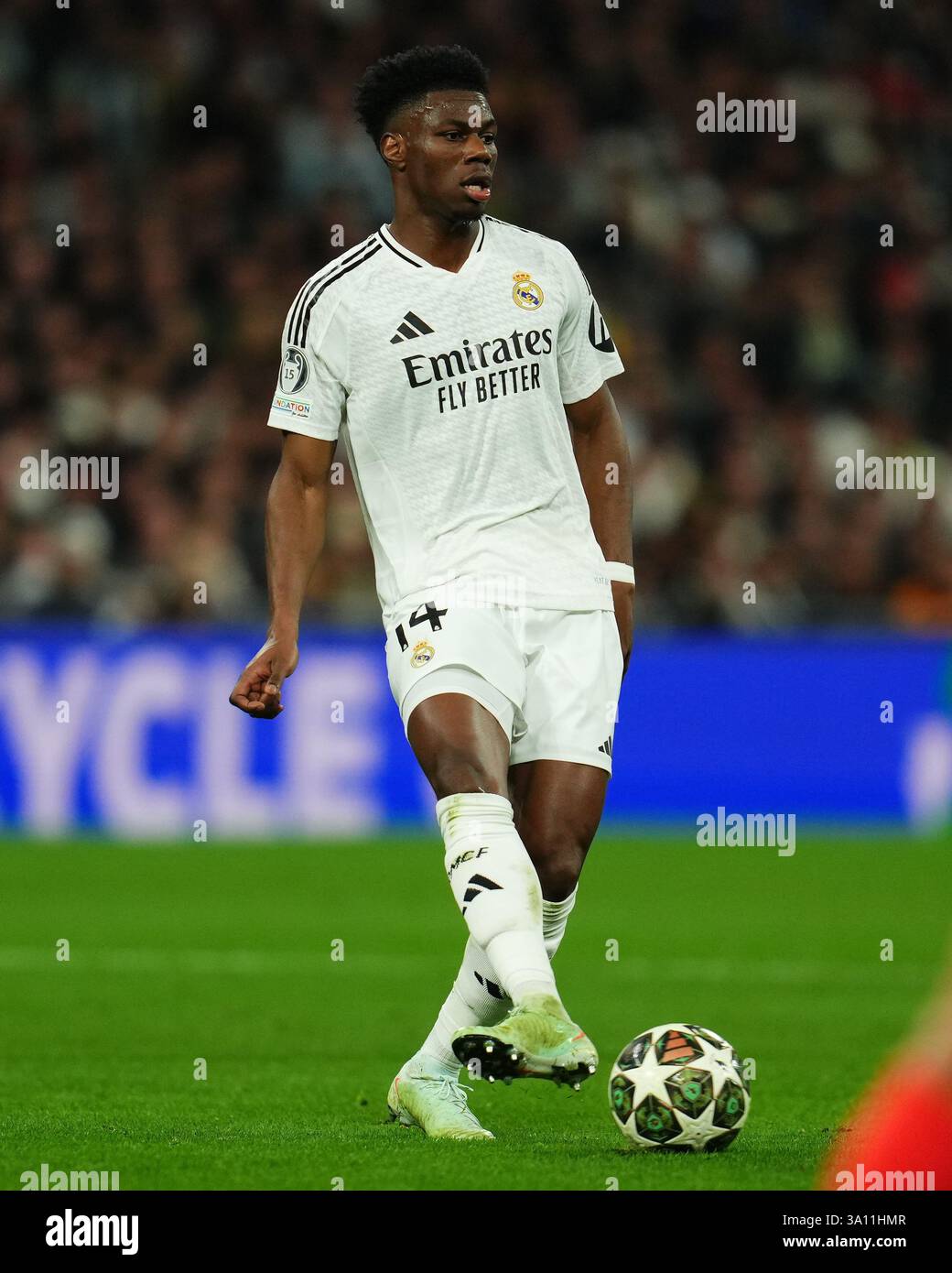 Aurelien Tchouameni of Real Madrid during the UEFA Champions League ...