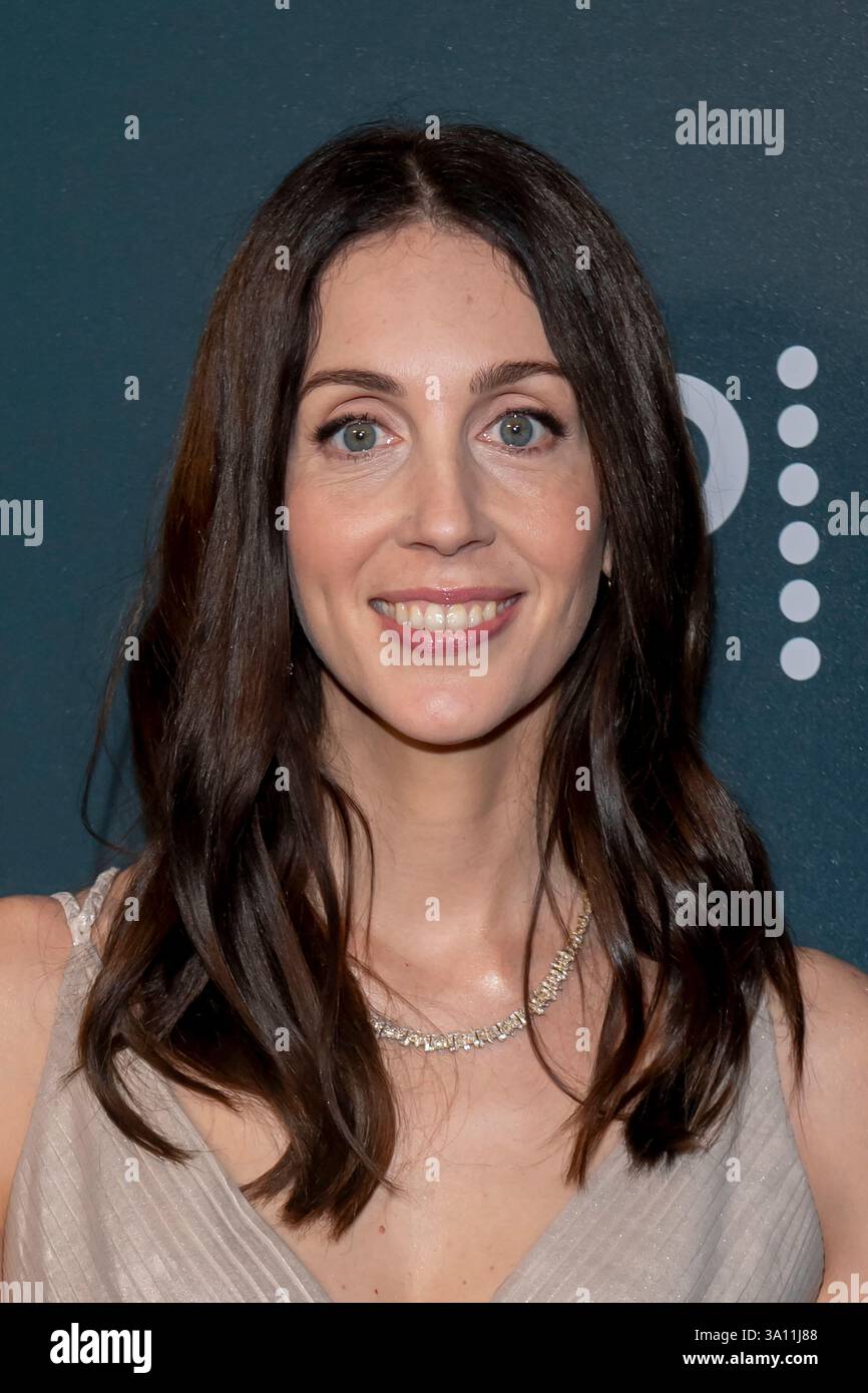 New York, United States. 05th Mar, 2025. Liz Moore attends the Peacock ...