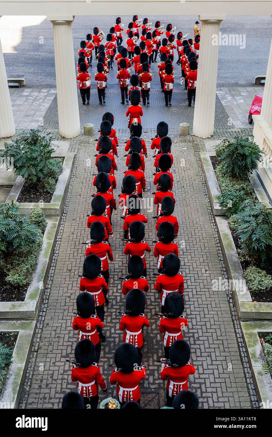 London, UK. 6 Mar 2025. 7 Company Coldstream Guards and their ...
