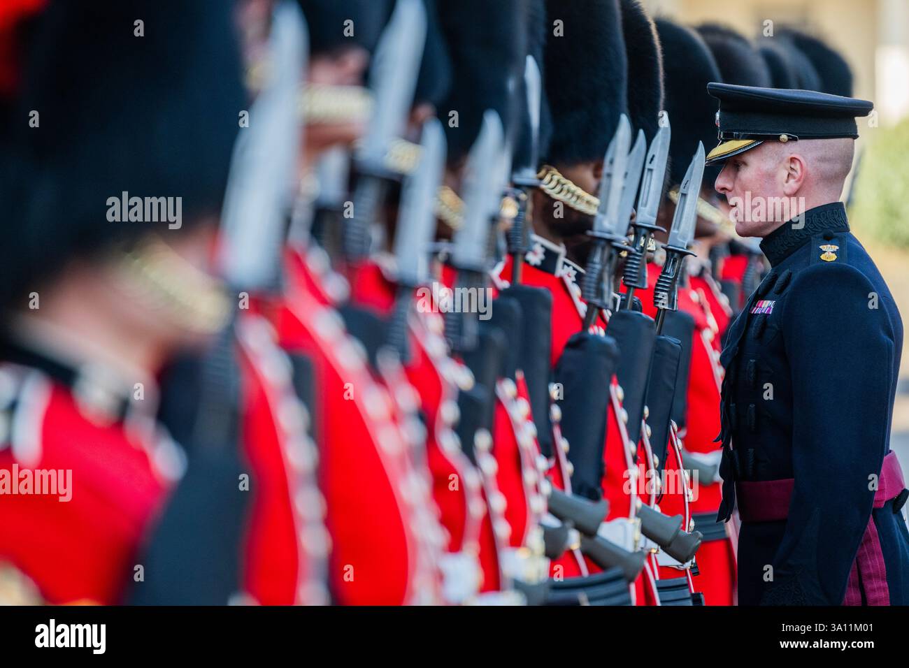 London, UK. 6 Mar 2025. 7 Company Coldstream Guards and their ...