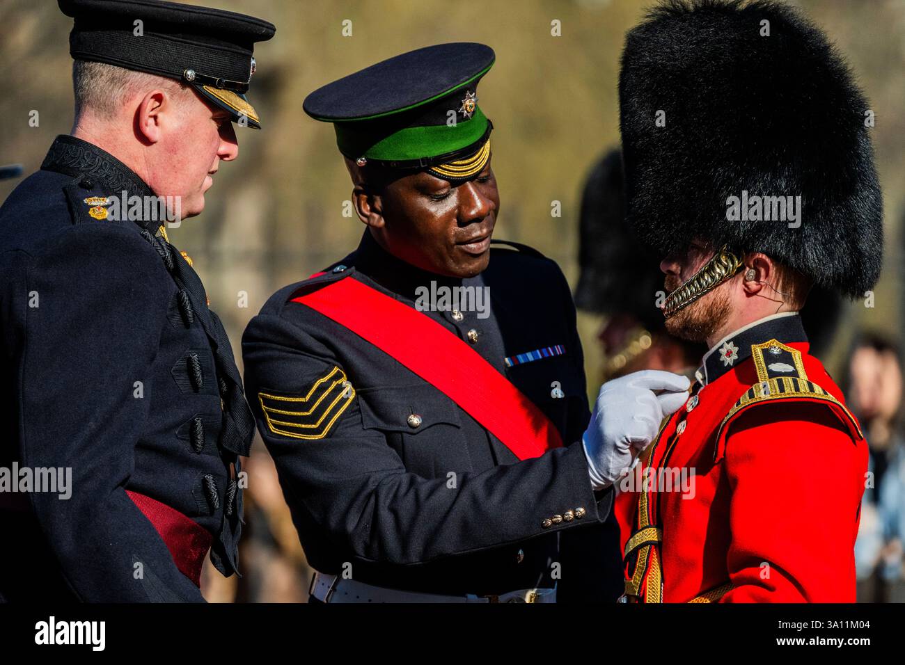 London, UK. 6 Mar 2025. 7 Company Coldstream Guards and their ...