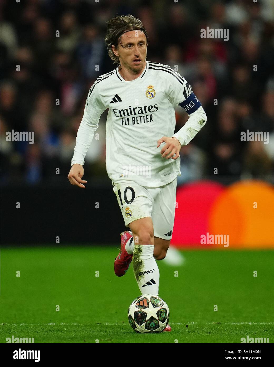 Luka Modric of Real Madrid during the UEFA Champions League match ...