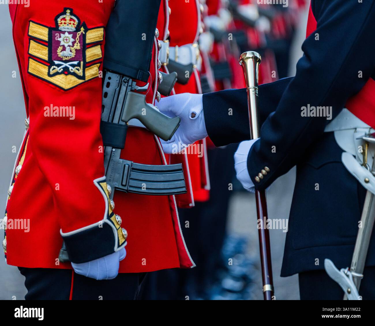 London, UK. 6 Mar 2025. 7 Company Coldstream Guards and their ...