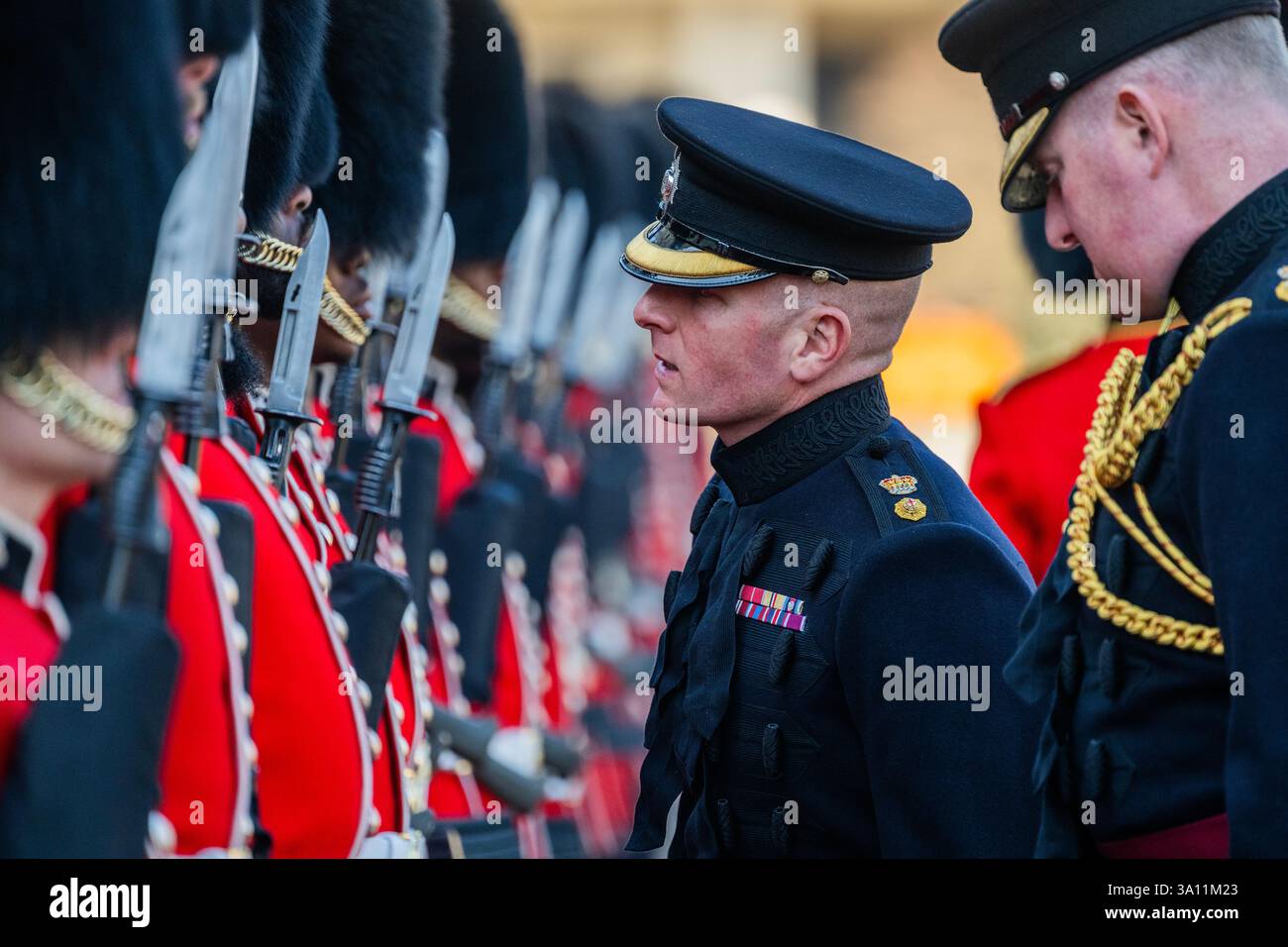 London, UK. 6 Mar 2025. 7 Company Coldstream Guards and their ...