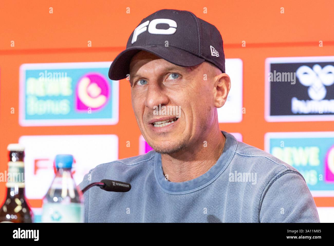 Gerhard Struber bei der Pressekonferenz des 1. FC K?ln, am 06.03.2025 ...