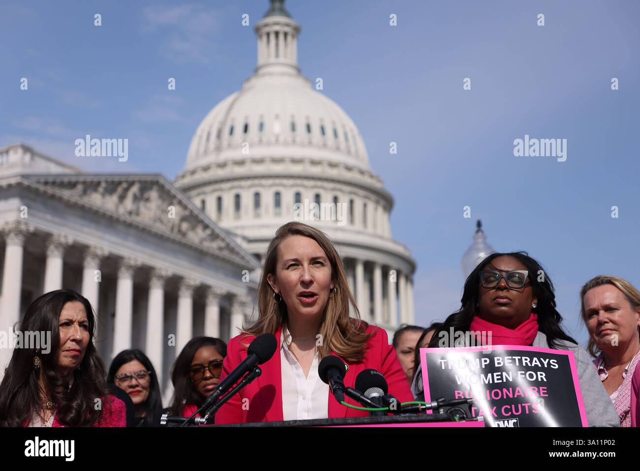 DWC announced dozens of members will wear pink during President Trump ...