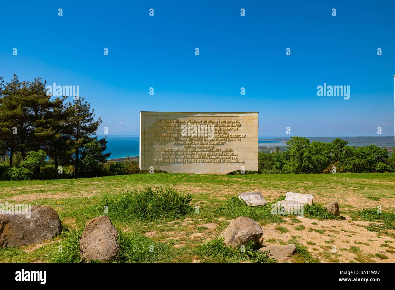 Conkbayiri Mehmetcik Kitabeleri aka Chunuk Bair Mehmetcik Monoliths ...