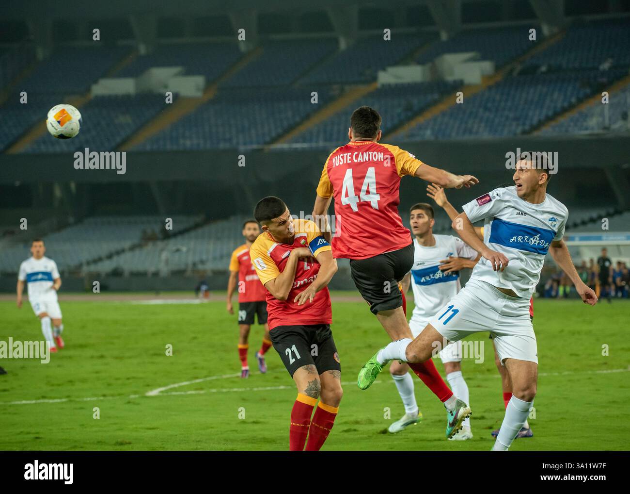 AFC Challenge League 1st Leg Quarter-Final: East Bengal FC (India) vs FK Arkadag (Turkmenistan ...