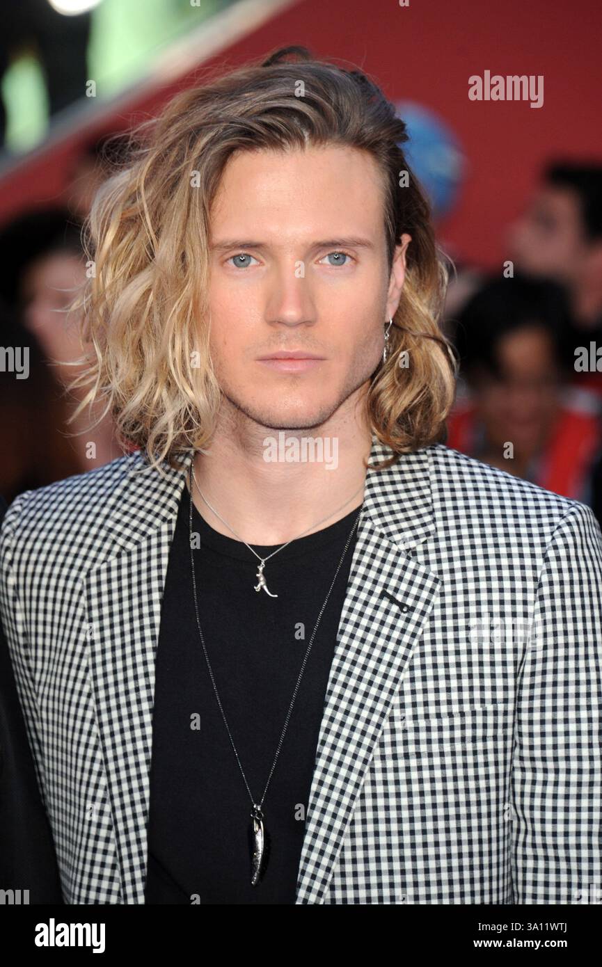 McFly arrives for the European film premiere of "Captain America ...