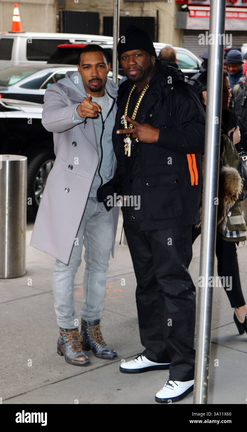 Omari hardwick 50 cent arrive hi-res stock photography and images - Alamy