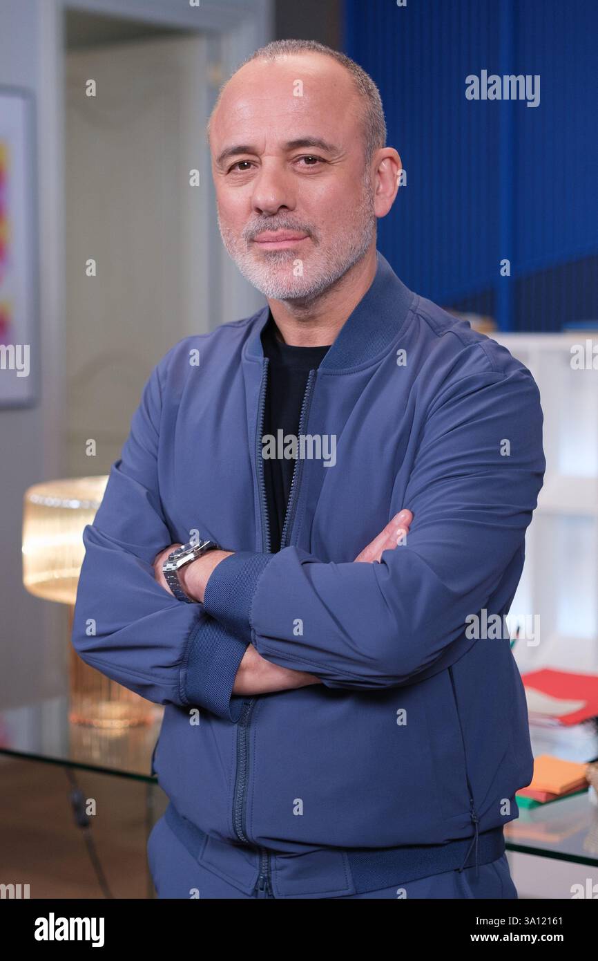 Javier Gutiérrez during the presentation of the TV series LA AGENCIA at ...